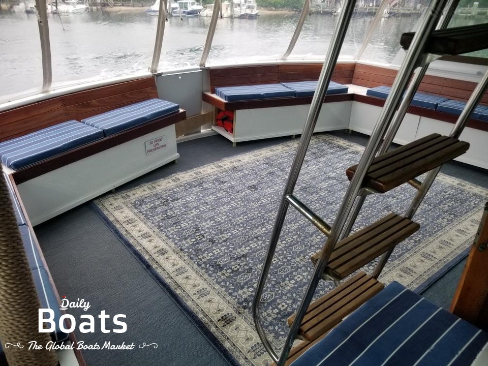 1981 Hatteras 56 Motor Yacht Uscg Certified for sale. View price ...