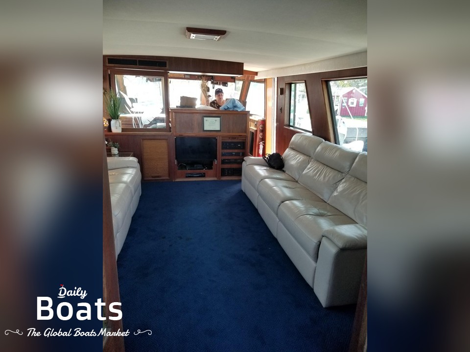 1981 Hatteras 56 Motor Yacht Uscg Certified for sale. View price ...