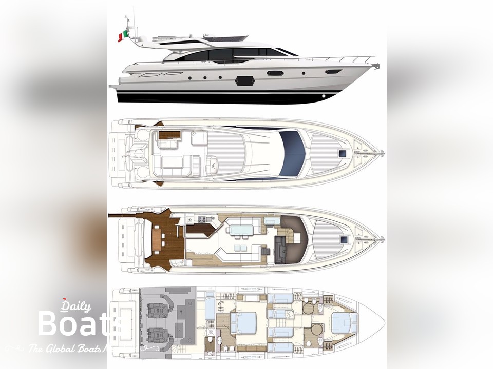 2013 Ferretti Yachts 690 for sale. View price, photos and Buy 2013 ...