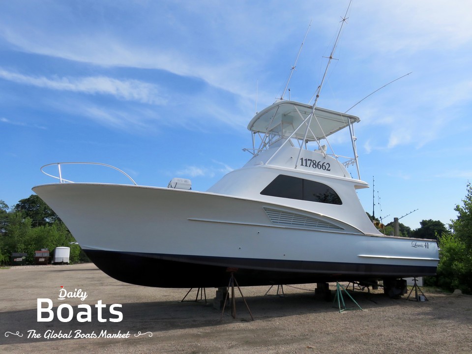 2013 Custom Carolina Lewis Brothers 41 Flybridge Sportfish for sale ...