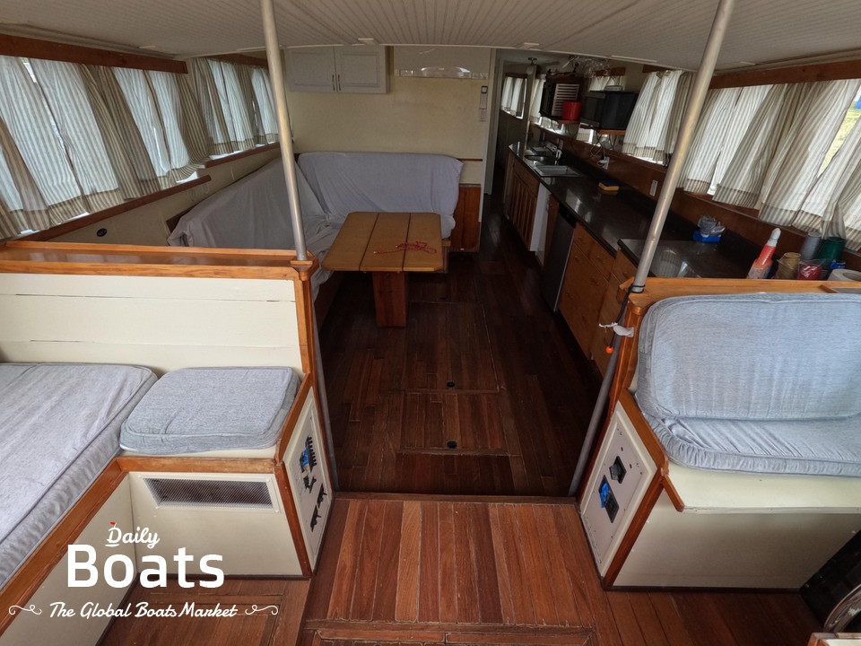 1991 Willard Marine 50 Us Navy Launch Conversion for sale. View price ...