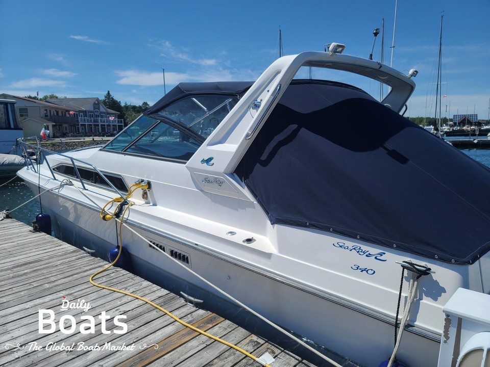 1988 Sea Ray 340 Express Cruiser à vendre. Voir le prix, les photos et ...