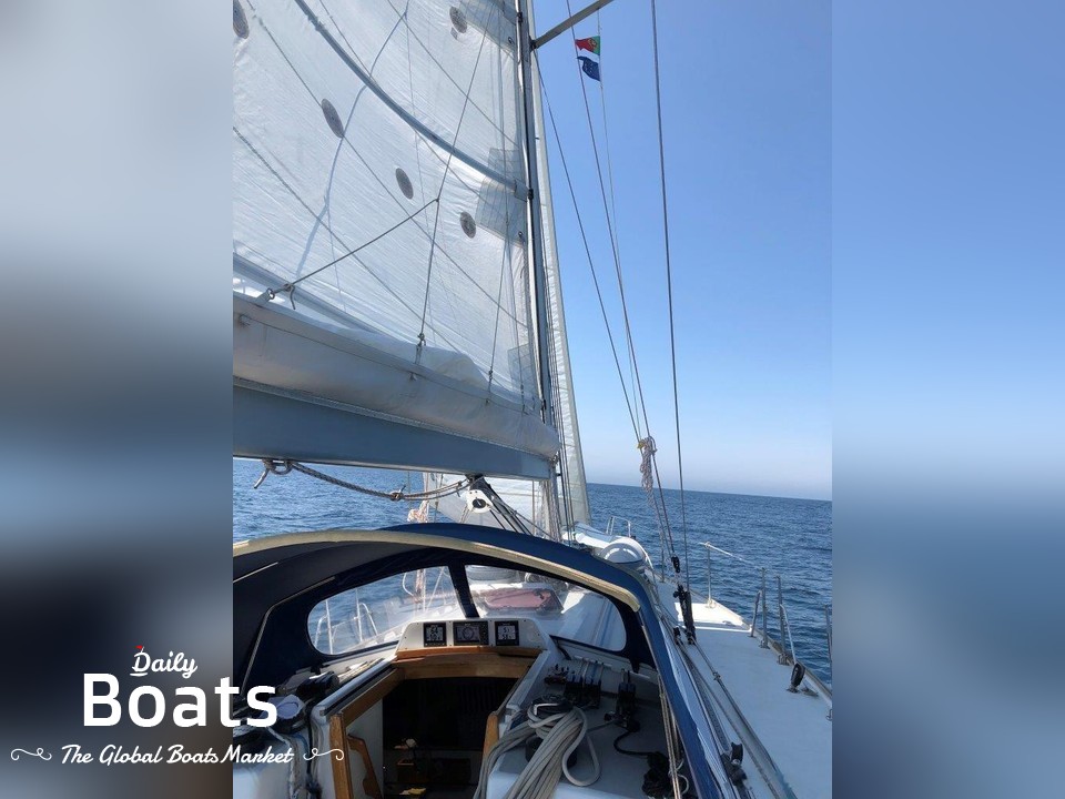 Laurent Giles 43' light displacement cruiser. Custom and Epoxy for sale ...