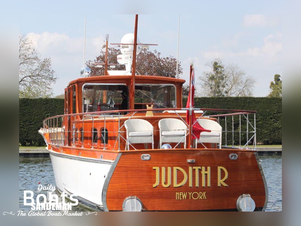 1935 Custom Hacker Robinson Commuter Yacht for sale. View price, photos ...