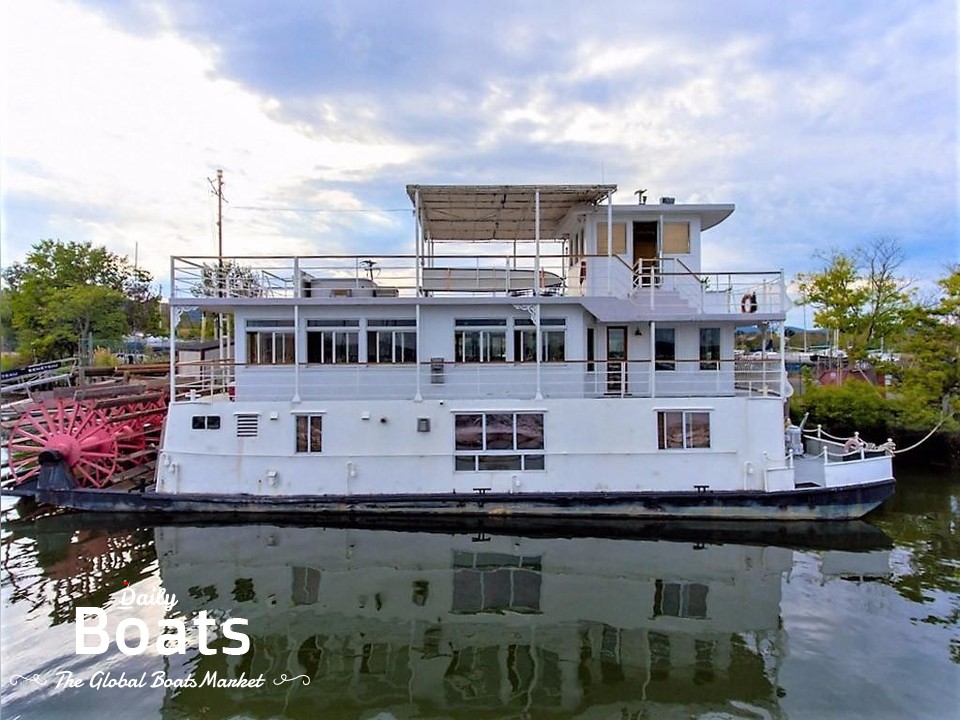 1982 AC Mcleod Custom Sternwheeler House Barge for sale. View price ...