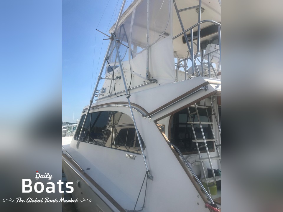 1981 Post 42 Convertible Sports Fisherman for sale. View price, photos ...