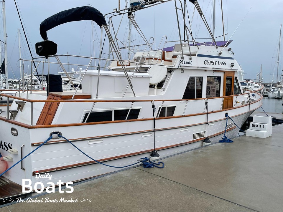 1982 Ocean Alexander 40 Double Cabin for sale. View price, photos and ...