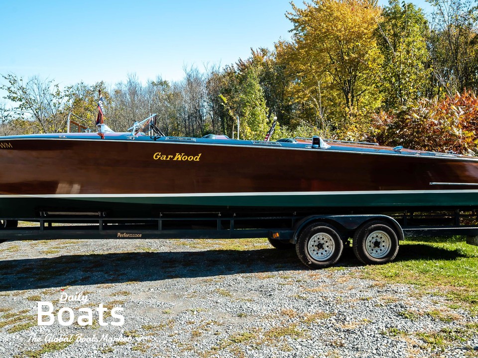 1930 Gar Wood Triple Cockpit Runabout for sale. View price, photos and ...