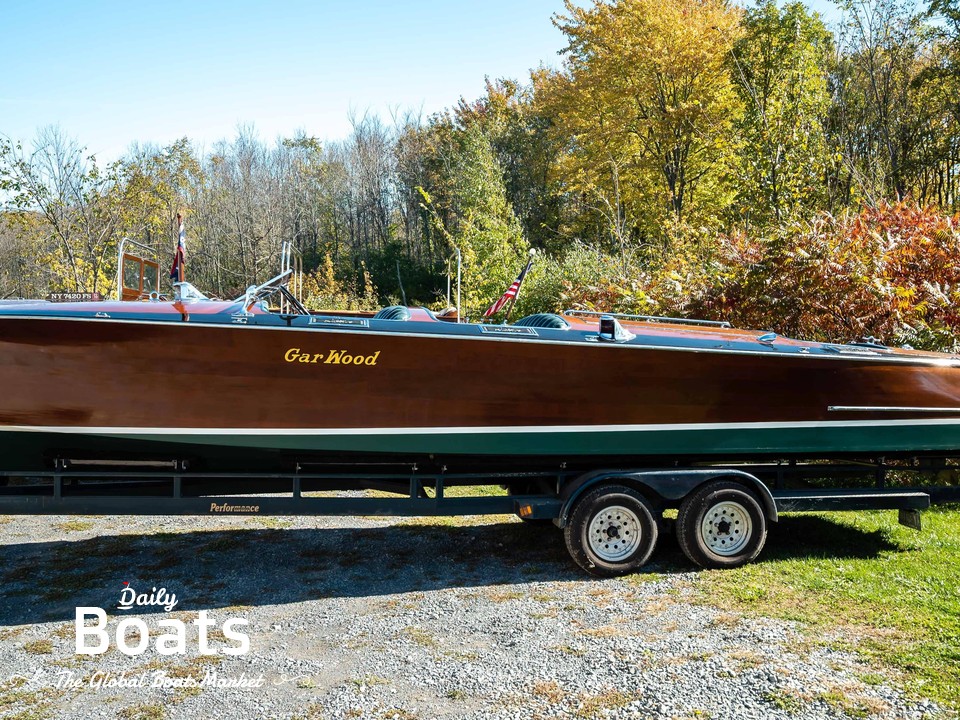 1930 Gar Wood Triple Cockpit Runabout for sale. View price, photos and ...