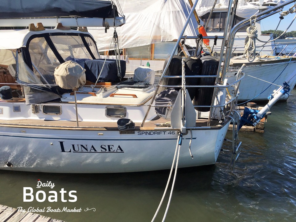 1984 Spindrift 46 Center Cockpit Cutter for sale. View price, photos ...