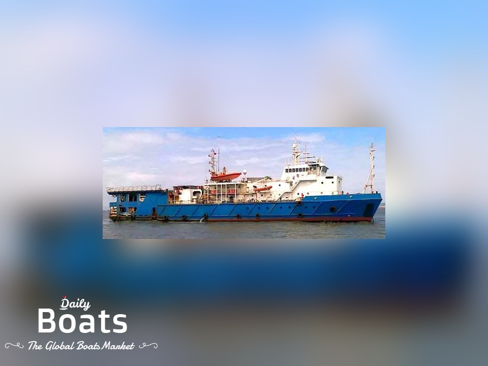 1986 Custom Seismic Research & Multi-Purpose Support Vessel for sale ...