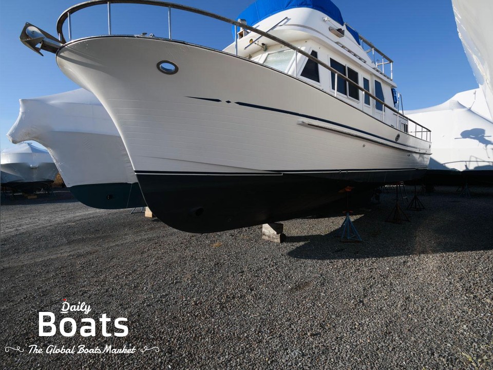 1987 Newburyport 37 Trunk Cabin Trawler for sale. View price, photos ...