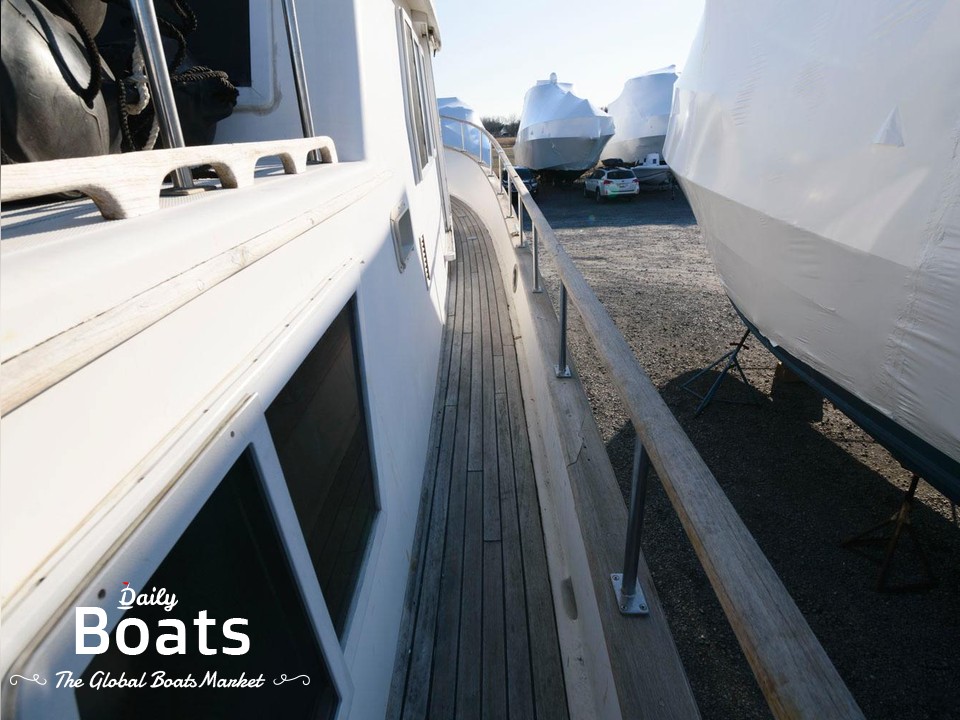 1987 Newburyport 37 Trunk Cabin Trawler for sale. View price, photos ...