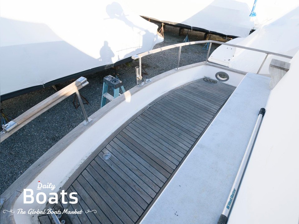 1987 Newburyport 37 Trunk Cabin Trawler for sale. View price, photos ...