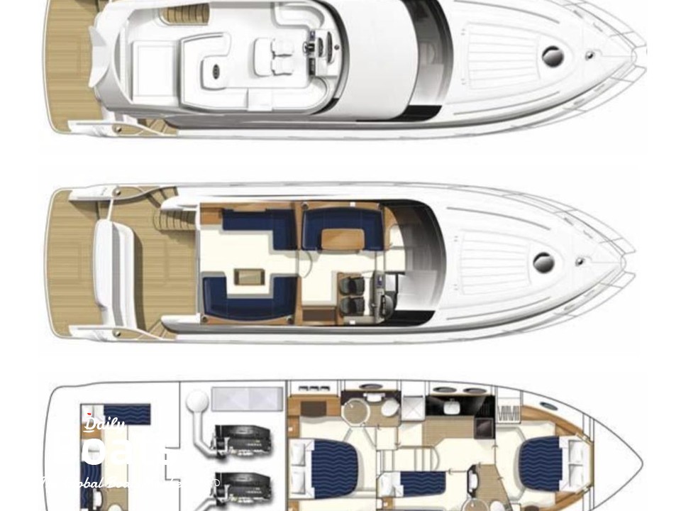 2010 Princess 58 for sale. View price, photos and Buy 2010 Princess 58 ...