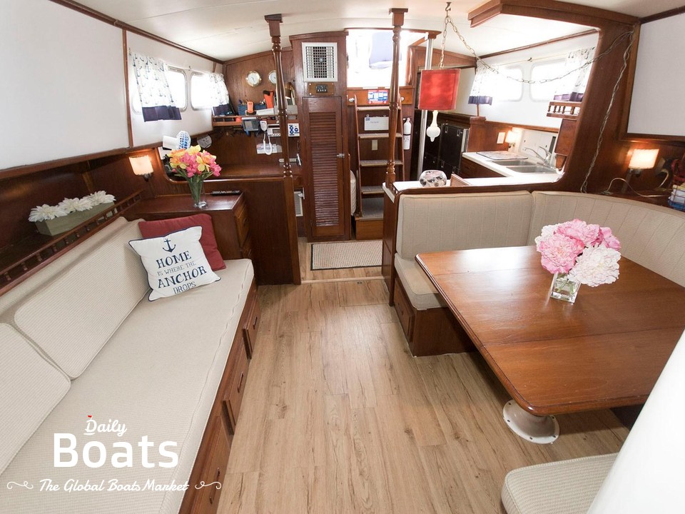 1976 Gulfstar 52 Independence Motorsailer for sale. View price, photos ...