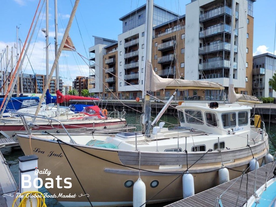 1981 Fisher 30 Motorsailer til salg. Se pris, fotos og Købe 1981 Fisher ...