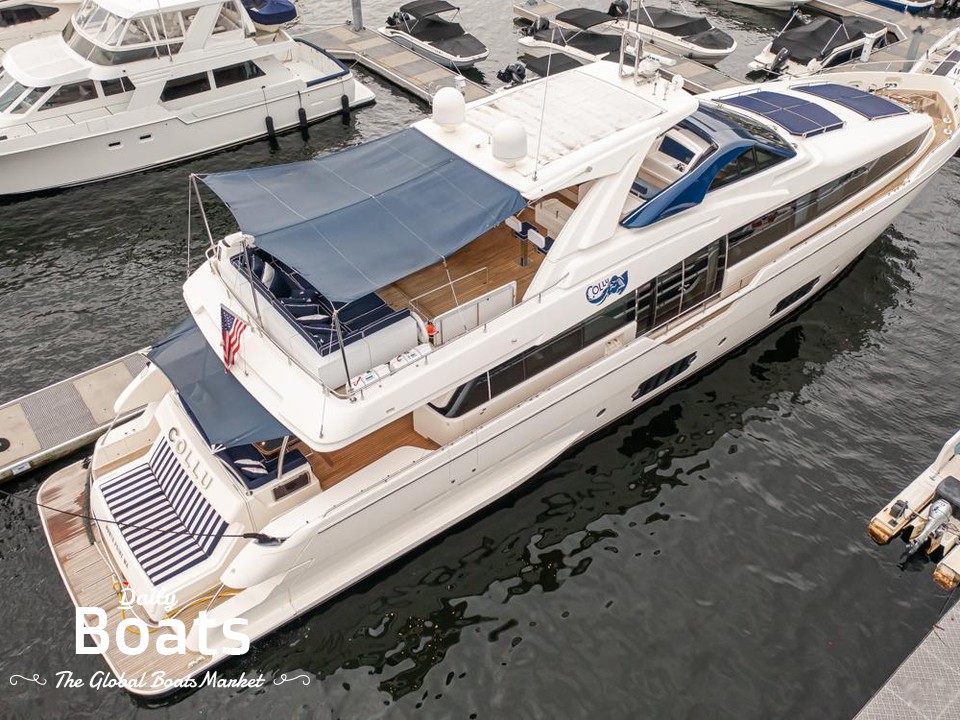 2014 Ferretti Yachts 960 Raised Pilothouse for sale. View price, photos ...