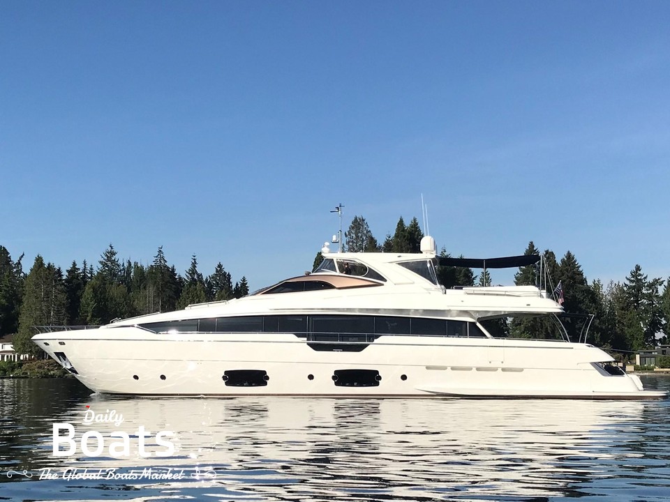 2014 Ferretti Yachts 960 Raised Pilothouse for sale. View price, photos ...