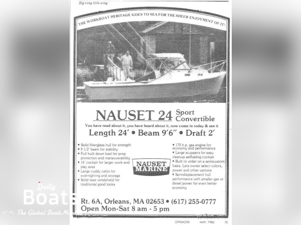 1988 Nauset Coastal 24 for sale. View price, photos and Buy 1988 Nauset ...