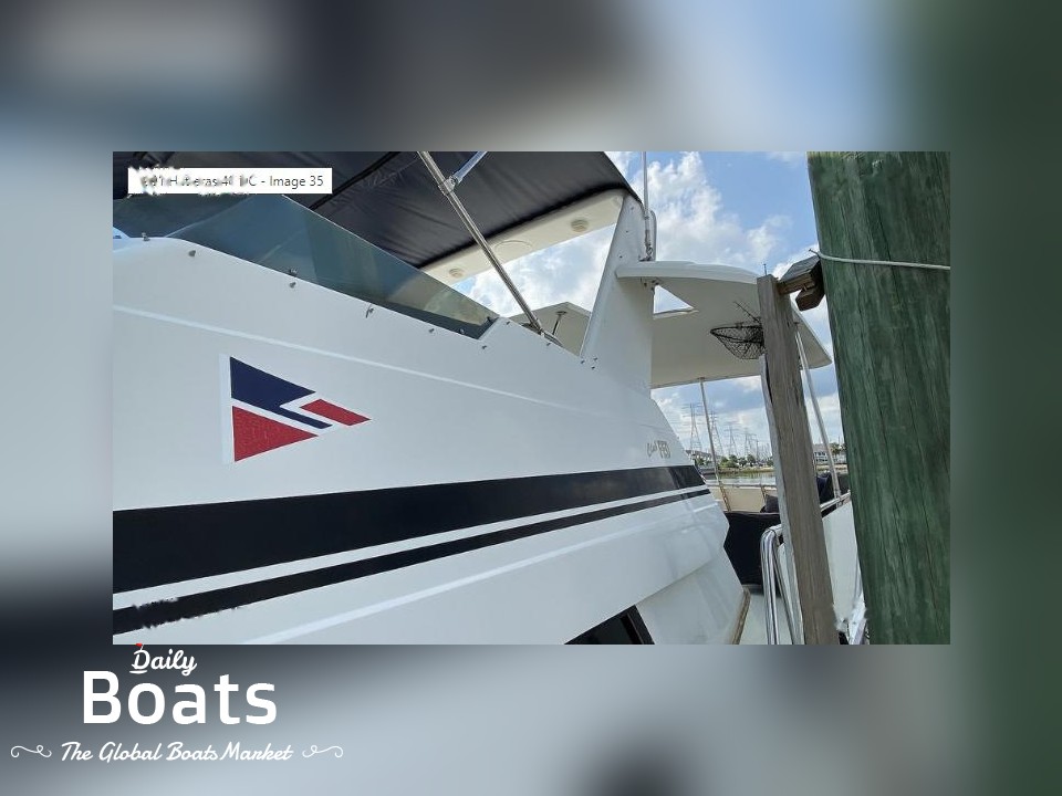 1991 Hatteras 40 Dc for sale. View price, photos and Buy 1991 Hatteras ...