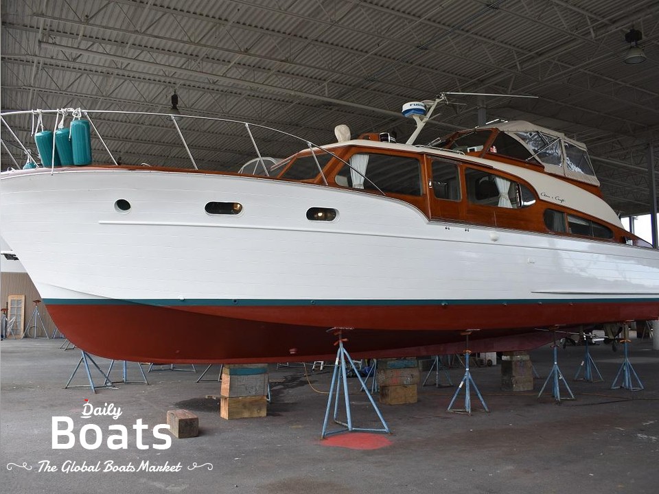 Used antique classic boats Chris-Craft commodore 42 for sale - Daily Boats