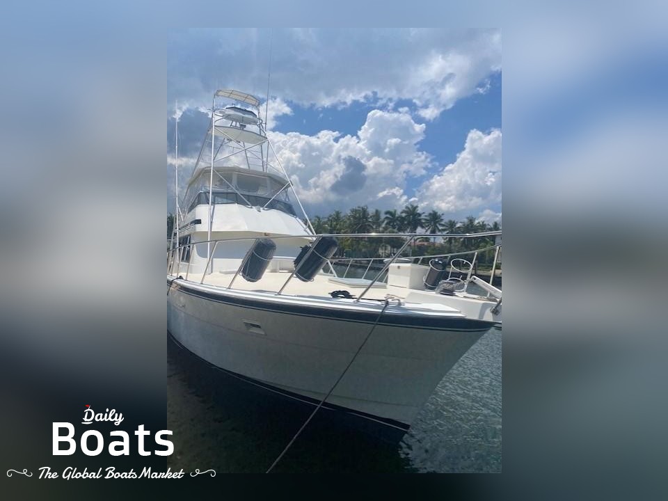 1989 Hatteras 55 Convertible for sale. View price, photos and Buy 1989 ...