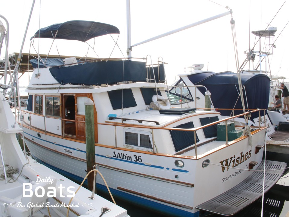 1988 Albin 36 Trawler for sale. View price, photos and Buy 1988 Albin ...