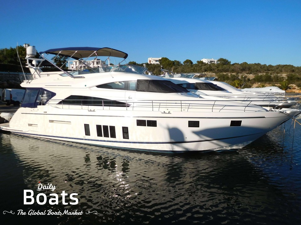 2012 Fairline Squadron 65 4 Cabin Layout Gyro for sale. View price ...