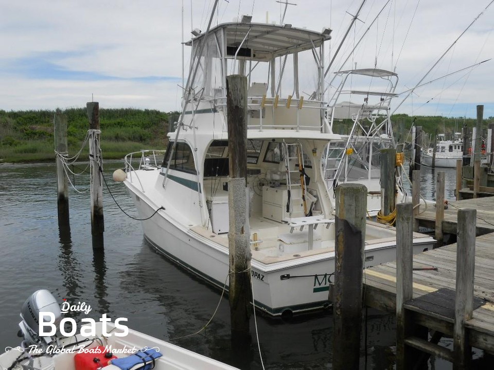 1986 Topaz 37 Sportfisherman W Flybridge for sale. View price, photos ...