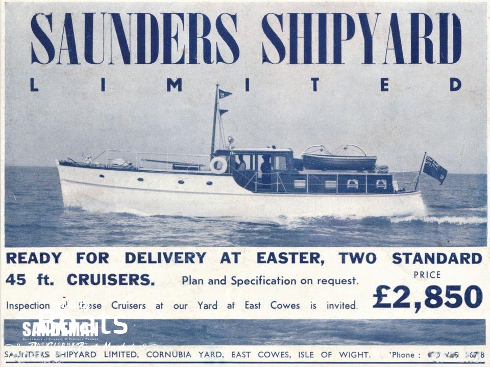 1938 Custom Saunders Roe Medina Class Ts Motor Yacht for sale. View ...