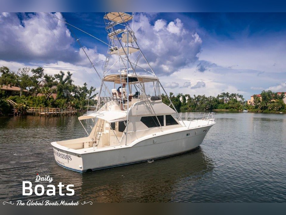 1989 Hatteras 45 Convertible for sale. View price, photos and Buy 1989 ...