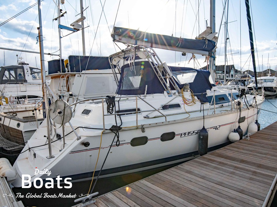 1995 Hunter Passage 42 for sale. View price, photos and Buy 1995 Hunter ...