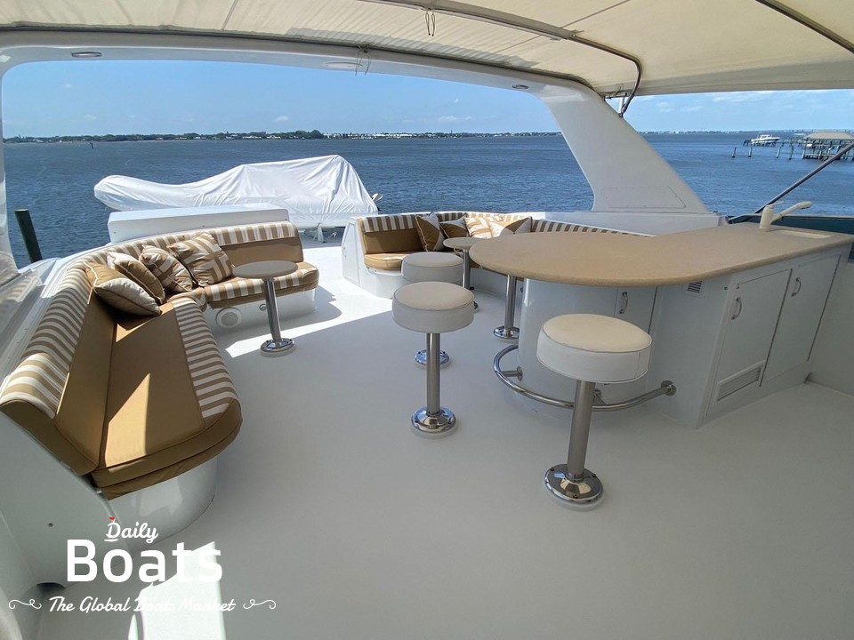 2003 Hatteras Motor Yacht Sport Deck for sale. View price, photos and ...