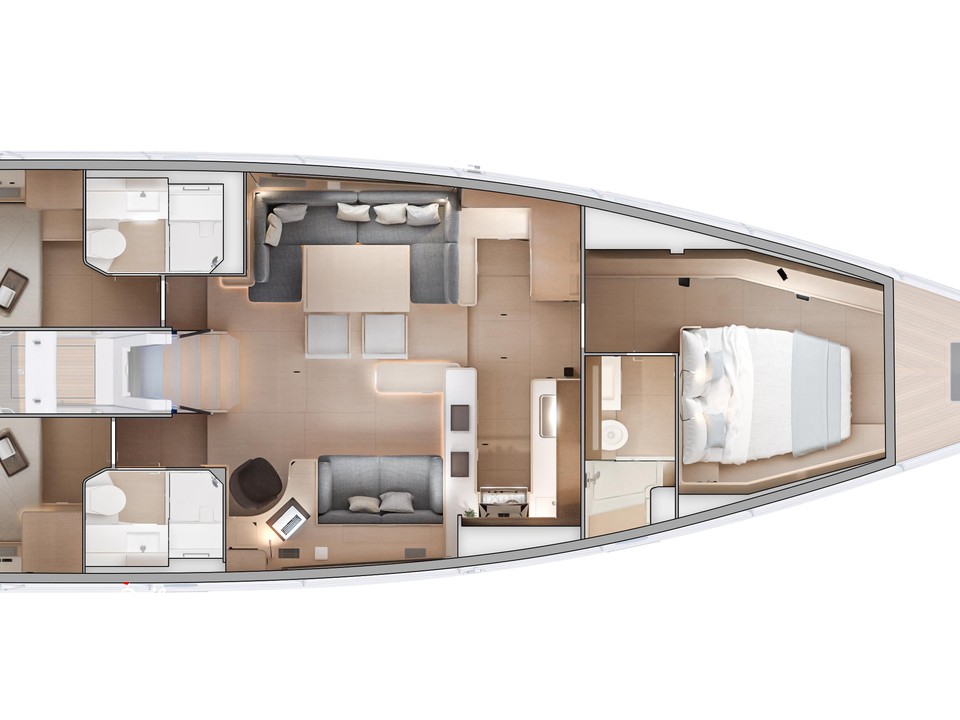 2022 Beneteau Oceanis Yacht 60 for sale. View price, photos and Buy ...