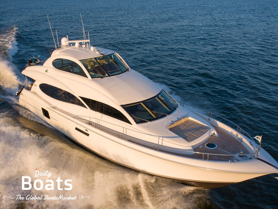 Lazzara Yachts enclosed bridge for sale - Daily Boats