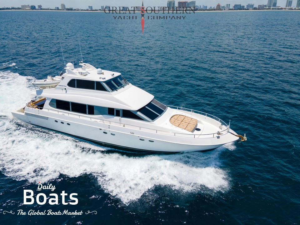 1998 Lazzara Yachts 80 Skylounge Cmy for sale. View price, photos and ...