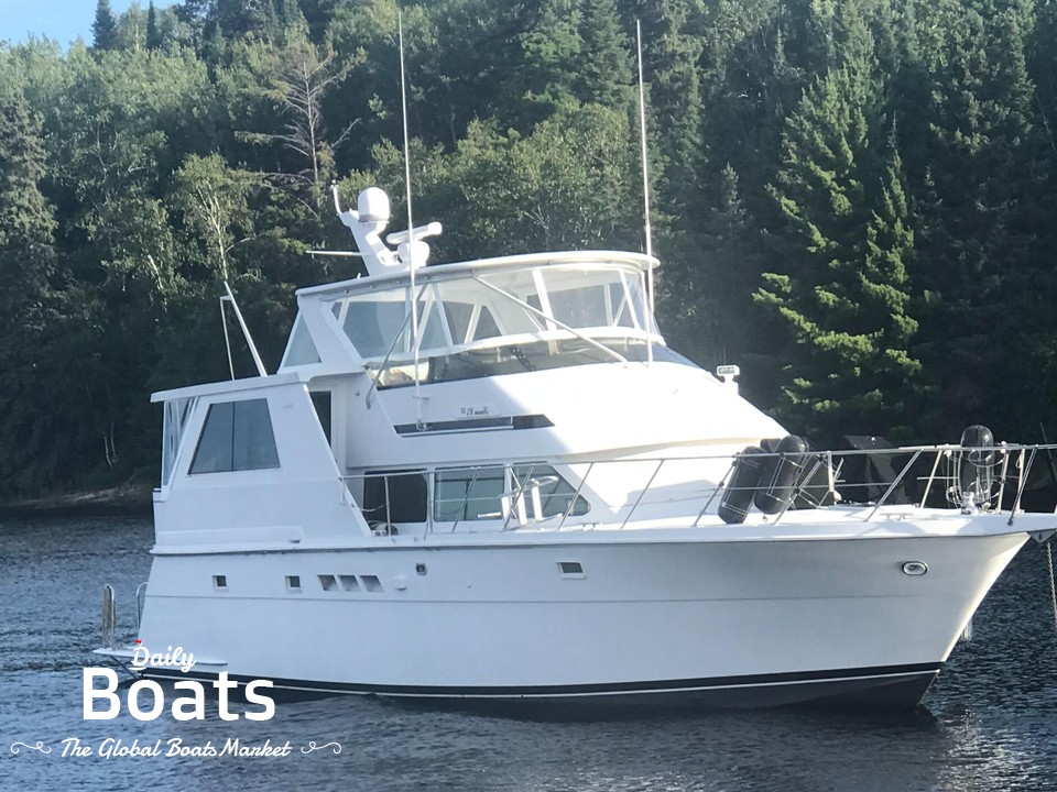 1998 Hatteras 52 Sport Deck Motor Yacht for sale. View price, photos ...