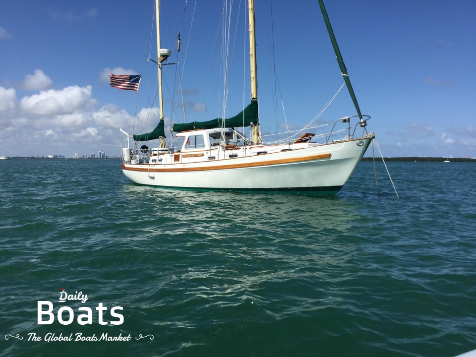1973 Laurent Giles Salar Ketch Rigged Motorsailer for sale. View price ...