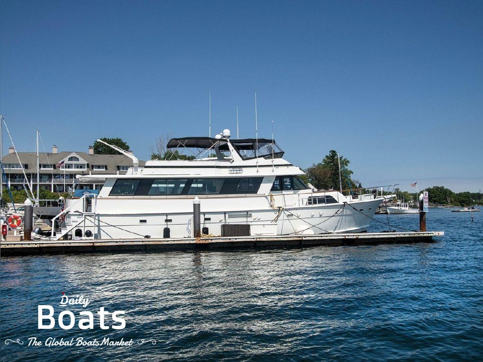 1985 Hatteras 70 Edmy for sale. View price, photos and Buy 1985 ...
