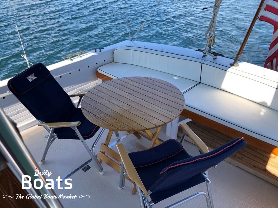 1961 Penobscot Boat Works Flybridge Cruiser for sale. View price ...