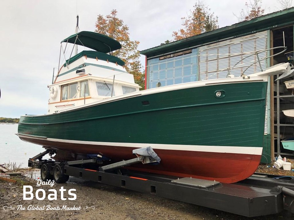 1961 Penobscot Boat Works Flybridge Cruiser for sale. View price ...