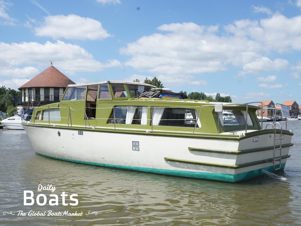 1967 River Bourne 37 Broads Cruiser for sale. View price, photos and ...