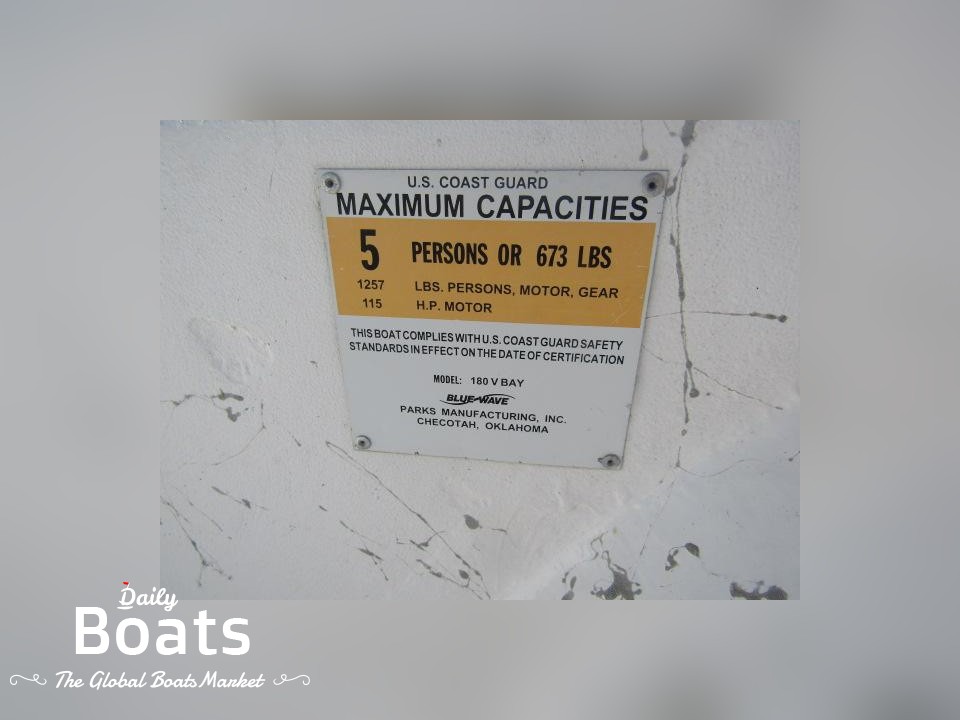 2006 Blue Wave 180 V-Bay for sale. View price, photos and Buy 2006 Blue ...