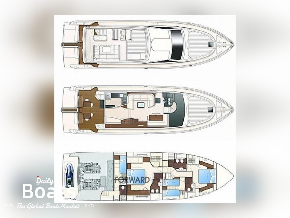 2007 Ferretti Yachts 630 for sale. View price, photos and Buy 2007 ...