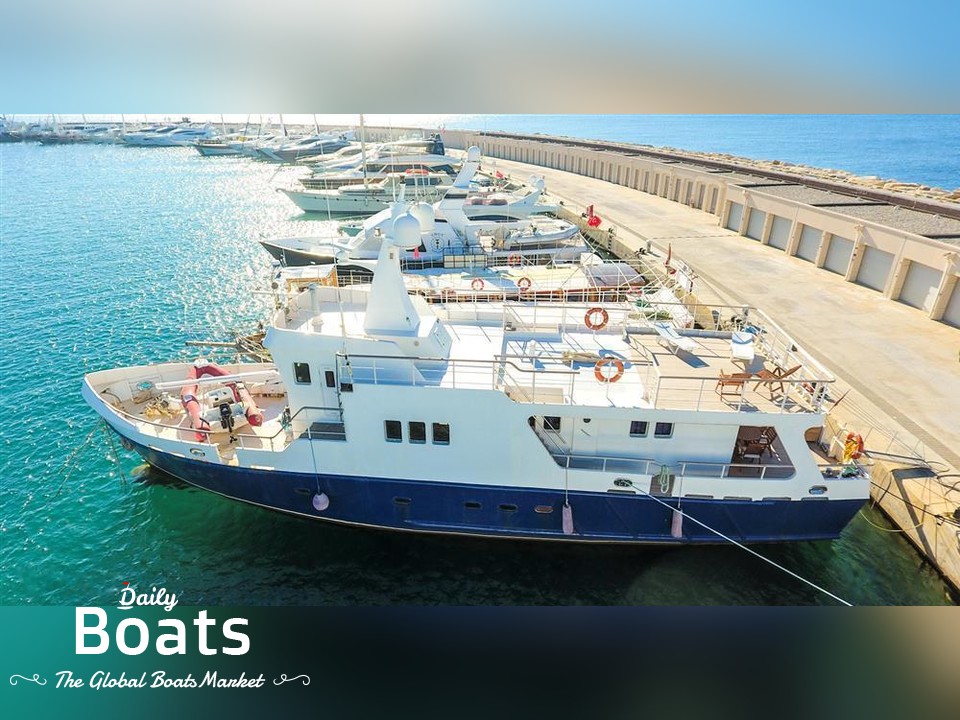 Motor boats Custom steel trawler 23.5 meters for sale - Daily Boats