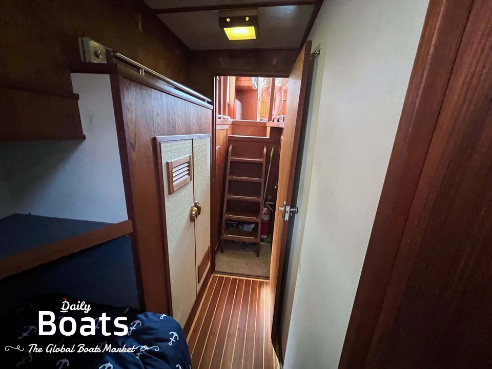 1976 William Garden Design #607 Philbrooks Trawler for sale. View price ...