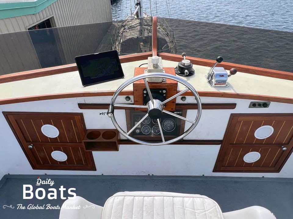 1976 William Garden Design #607 Philbrooks Trawler for sale. View price ...