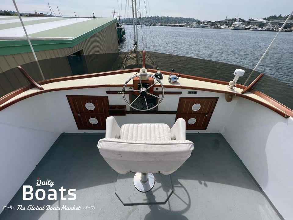 1976 William Garden Design #607 Philbrooks Trawler for sale. View price ...