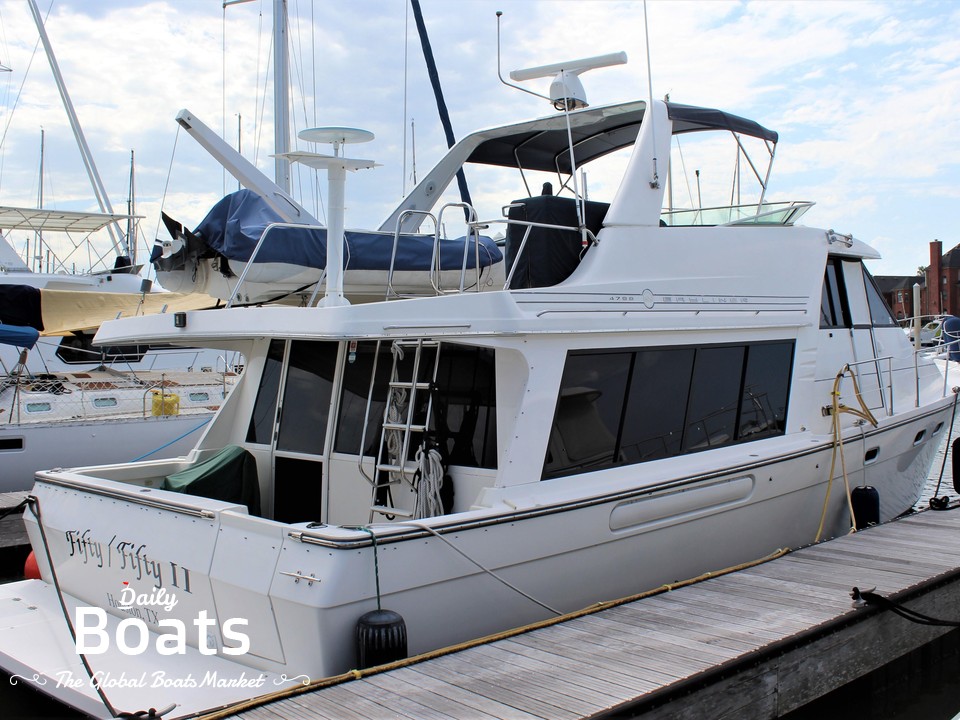 2001 Bayliner 4788 Pilothouse Flybridge for sale. View price, photos ...